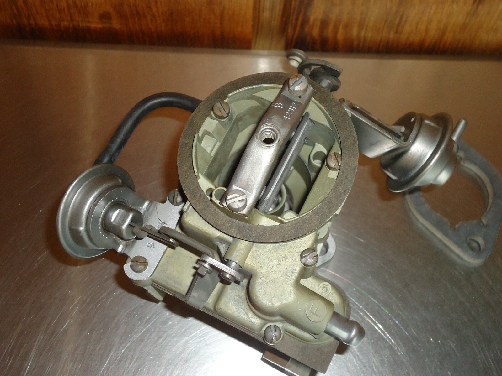 Rebuilt Rochester Monojet 1-Barrel Carburetor 2b 17056022 1976 Chevy ...