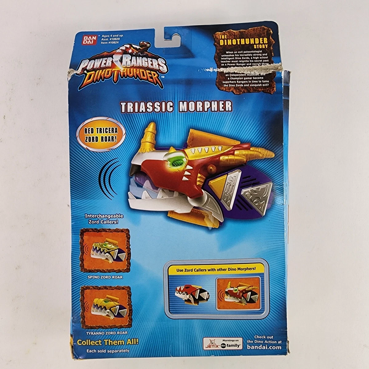 Power Rangers Dino Thunder Triassic Morpher