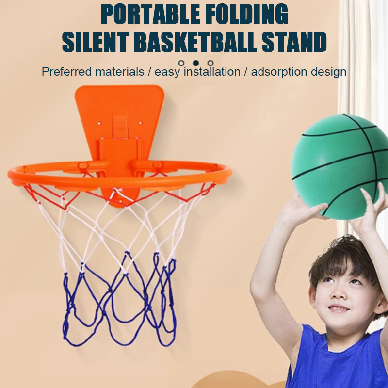 Indoor Basketball Frame Without Punching Wall Mounted Basketball Frame ...