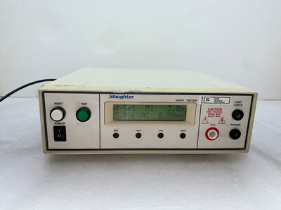 Slaughter 2955 Series AC/DC Hipot Tester | eBay