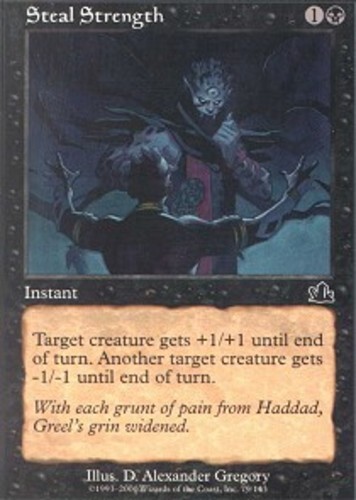 Steal Strength - Foil ~ Moderately Played Prophecy MTG Magic ...