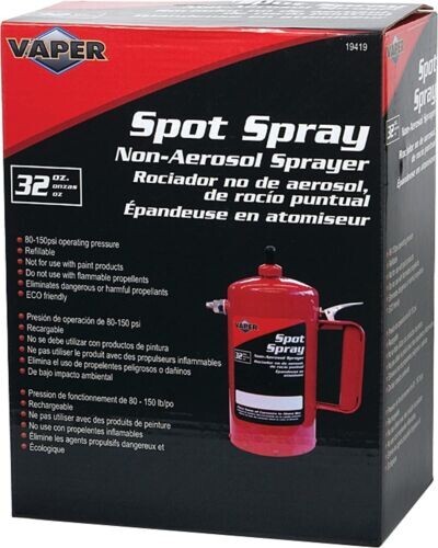 Titan Vaper 19419 Red Spot Spray Non-Aerosol Spot Sprayer Red - 32 oz ...