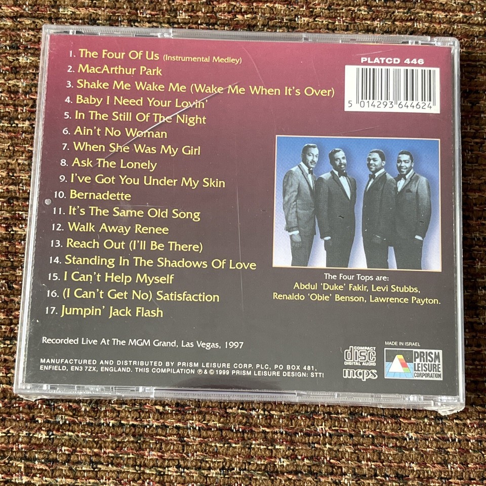 The Four Tops - The Four Tops Collection: Live At The MGM Grand Las ...