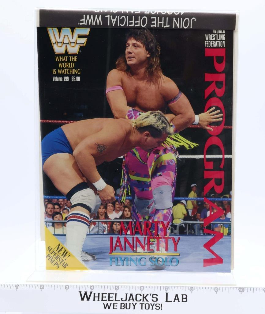 WWF Lineup Sheet Orlando 2/15/92 1992 Program Magazine Vol 199 Nasty ...
