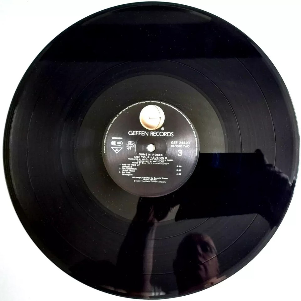 NM GUNS N ROSES USE YOUR ILLUSION II 2 VINYL LP 1991 Near Mint Original ...