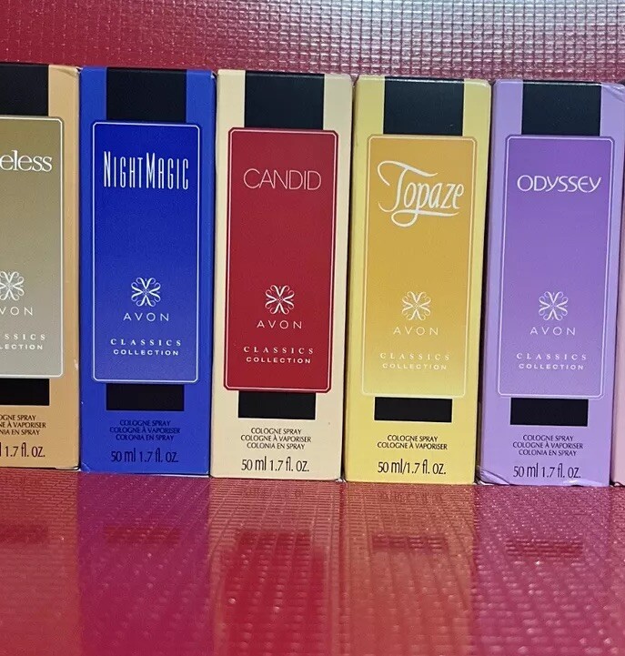 Avon Perfumes ( Lot Of 5 ) Beautiful Collection Cologne Perfume Spray 1 ...