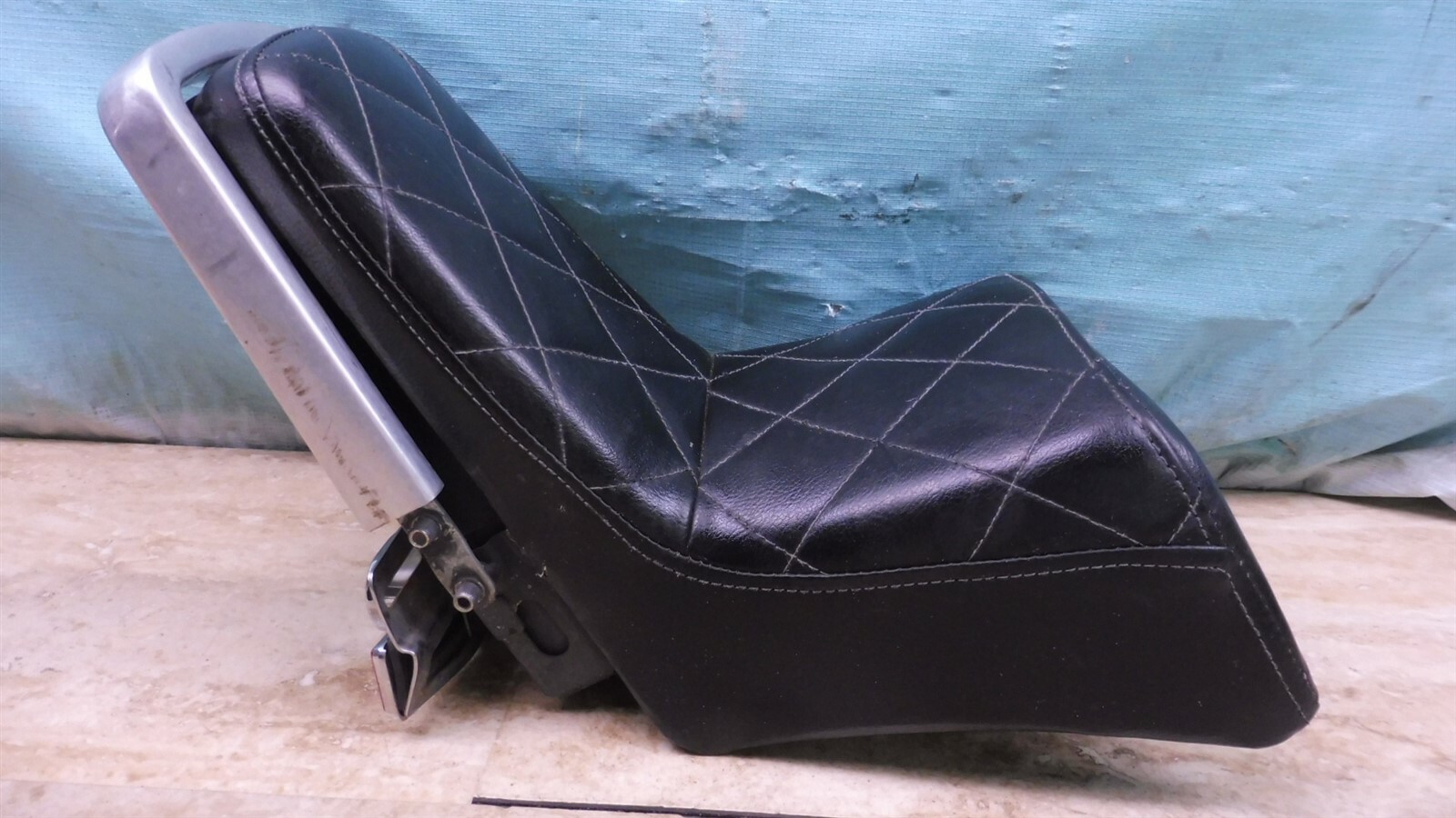 1980's Honda VT700/750C Shadow Rear Passenger Seat Sissy baBackrest ...