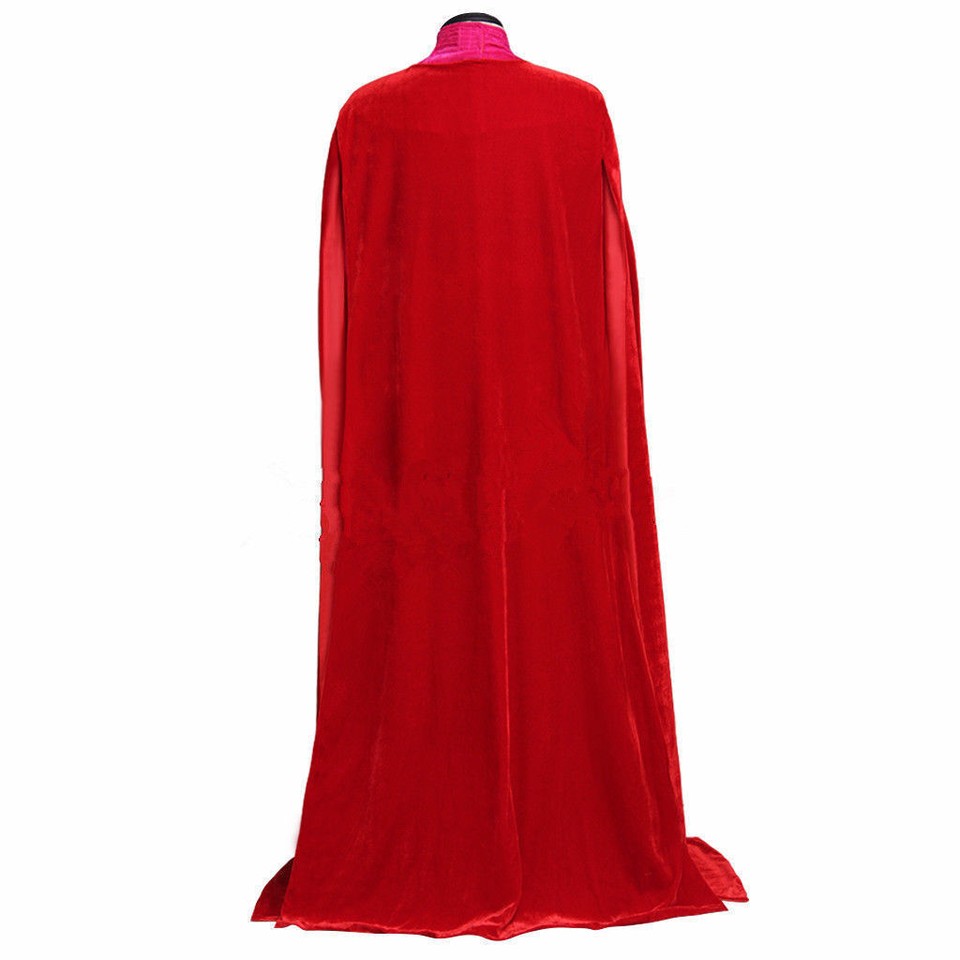 Star Wars Imperial Emperor's Red Royal Guard Cosplay Costume Uniform ...