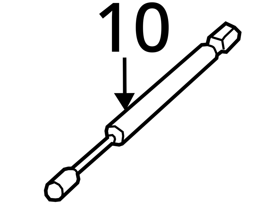 2011-2016 BMW 535d Hood Lift Support 51237309119 | eBay