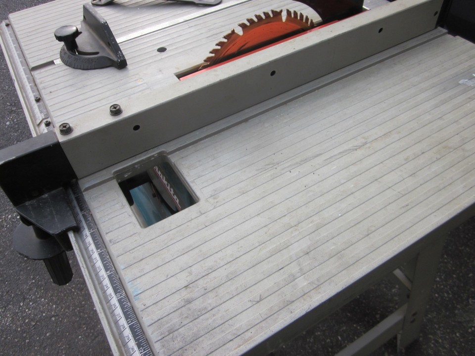 Makita 2703 table saw w/ 10-in. blade and stand, made in America | eBay