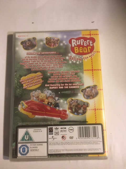 Rupert The Bear Vol.1 - Rupert And The Giant Egg Race (DVD, 2010) for ...