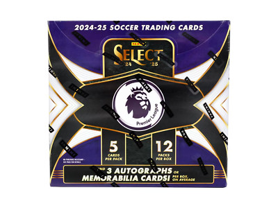 2024-25 Panini SELECT EPL English Premier League Soccer HOBBY Box ...