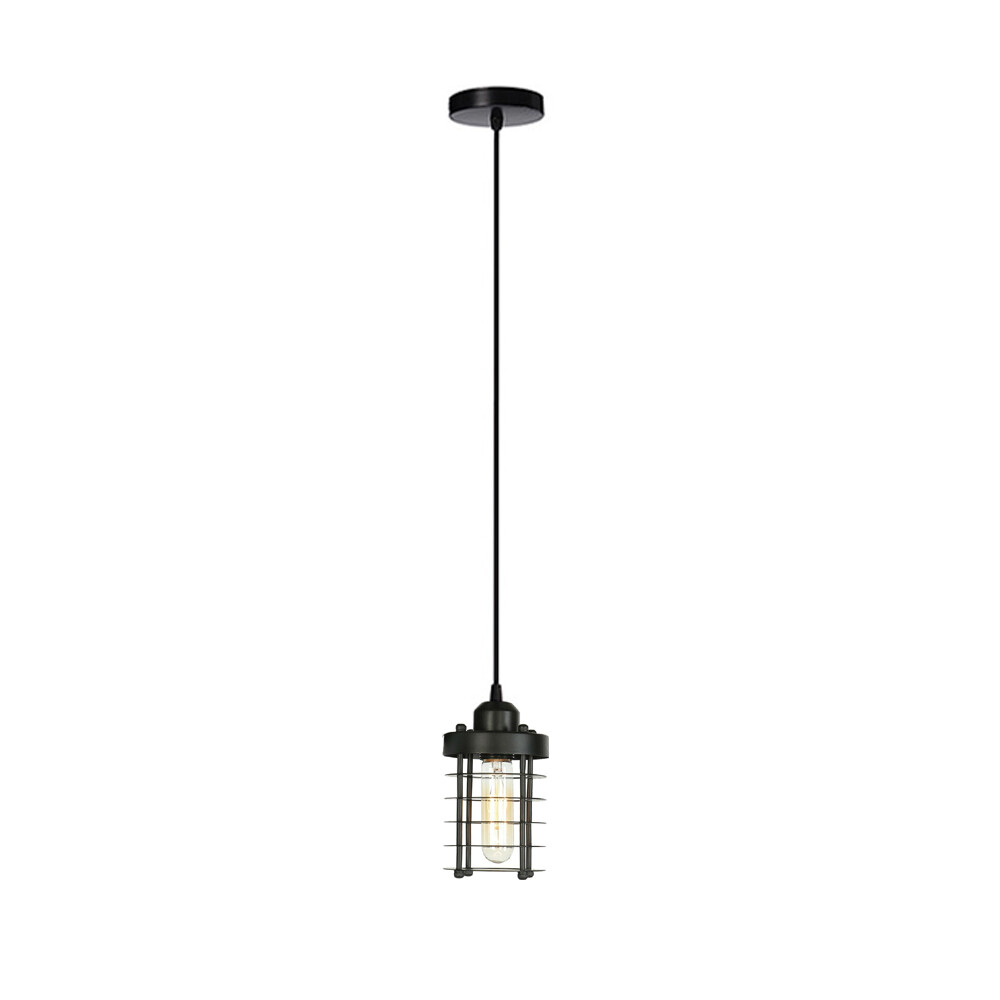 Industrial Fitting Cage Ceiling Pendant Light Retro Loft Style Lamp ...