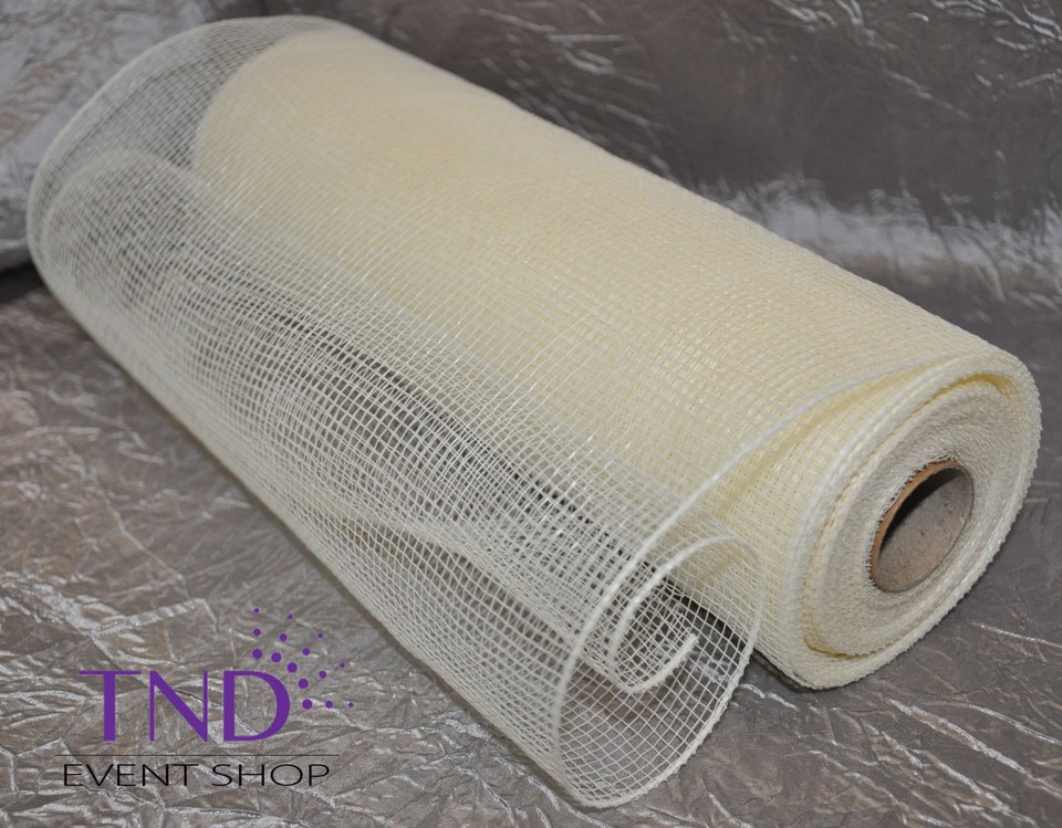 10" x10YDS SOLID COLOR DECO MESH WRAP ROLLS FLORAL MESH WRAP RIBBON ...