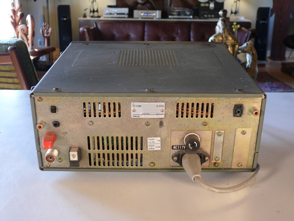 Vintage ICOM IC-R71A Communications Receiver HAM Radio AM, LSB, USB, CW ...