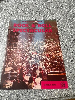 ROCK & ROLL SPECTACULAR Program Richard NADER Revivals MINI BIO's 60's ...