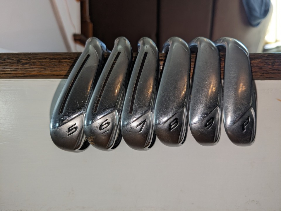 Taylormade Rocketbladez Iron Set 5-PW RocketFuel 65g R Flex Graphite ...