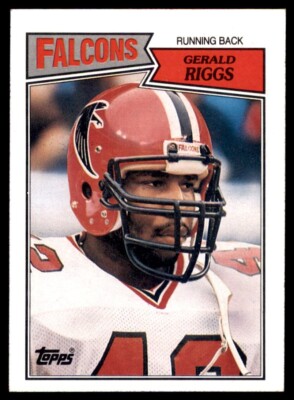 1987 Topps #250 Gerald Riggs Falcons | eBay
