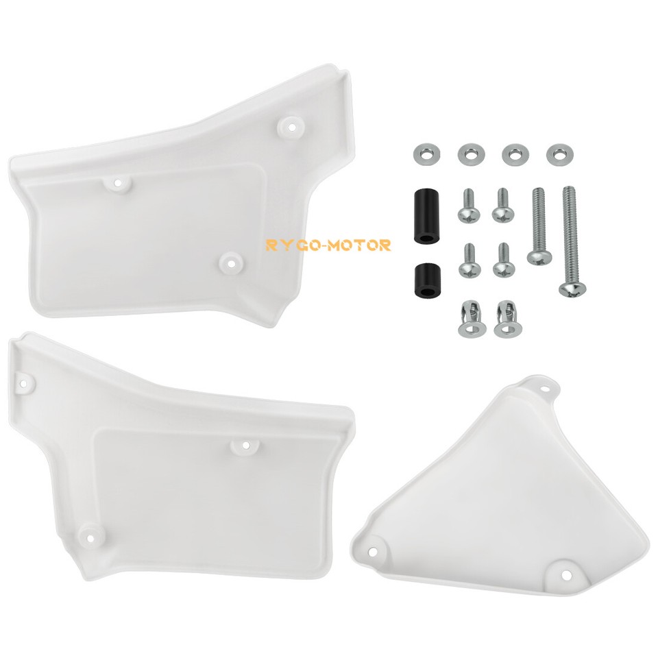 One Set Side Panels Covers Fender for Honda XR200R 1984-2002 XR250R 84 ...