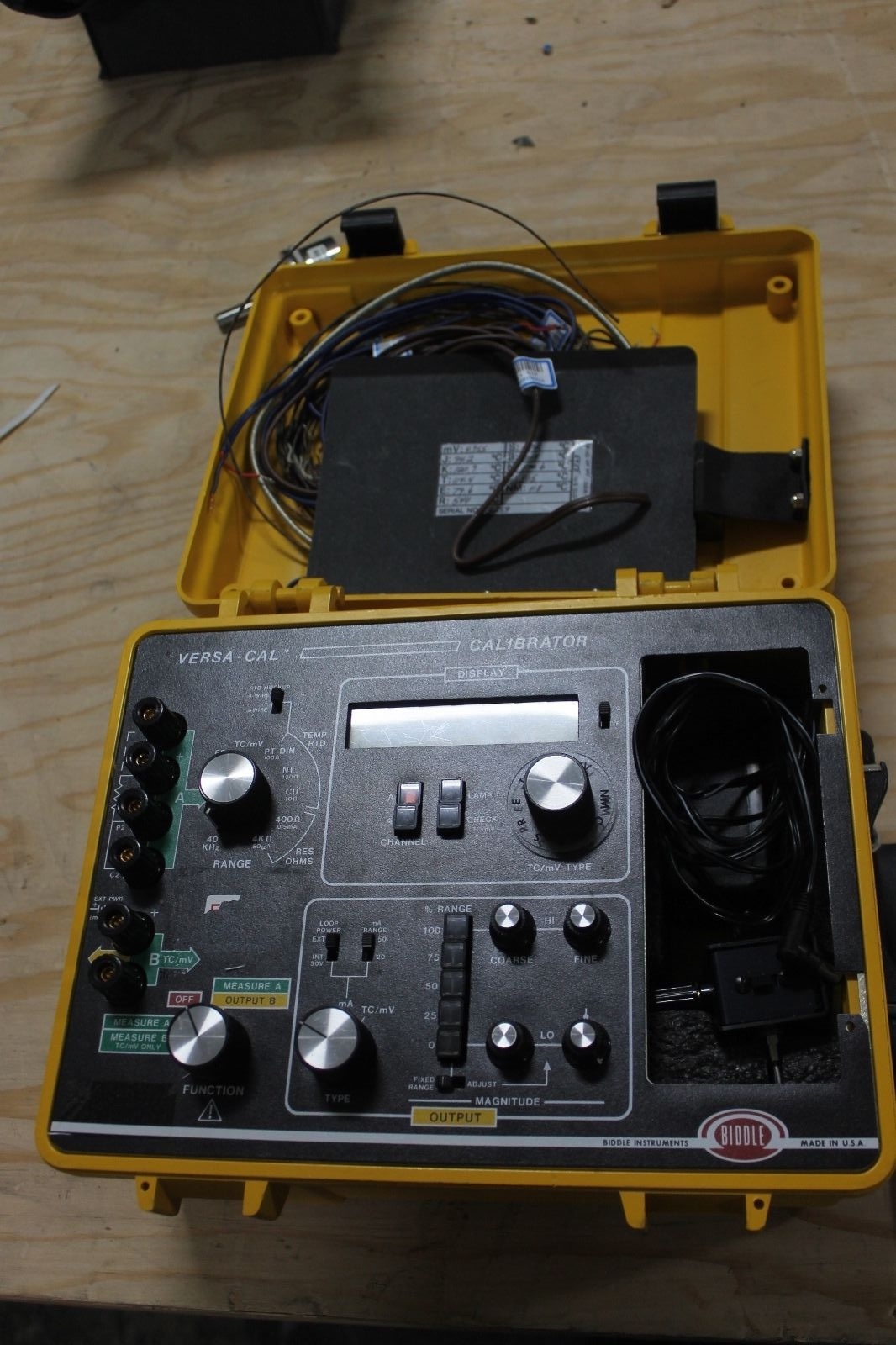 Biddle Instruments 720390 Versa-cal Electronic Calibrator for sale ...