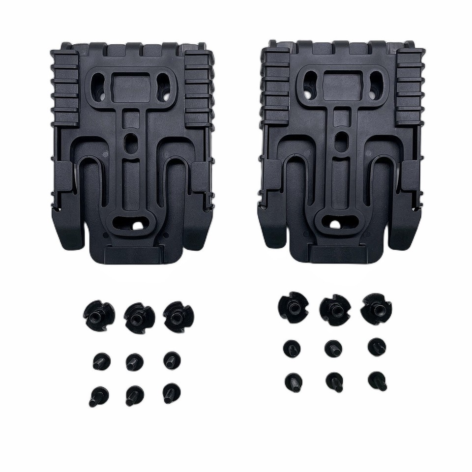 2* Fit Safariland Duty Holster Quick Locking System Kit with QLS-19 & 2 ...