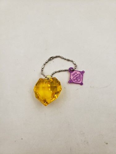 Anime Manga Sugar Sugar Rune Heart Crystal Yellow Keychain Japan Takara ...