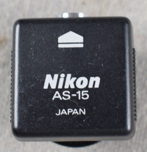 Nikon AS-15 Sync Terminal Adapter Hot Shoe to PC AS15 | eBay