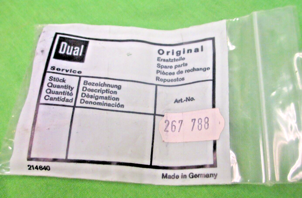 DUAL CS 741Q & 728Q NEW LIFT PLATE ASSEMBLY PT # 267-788 NEW IN FACTORY ...