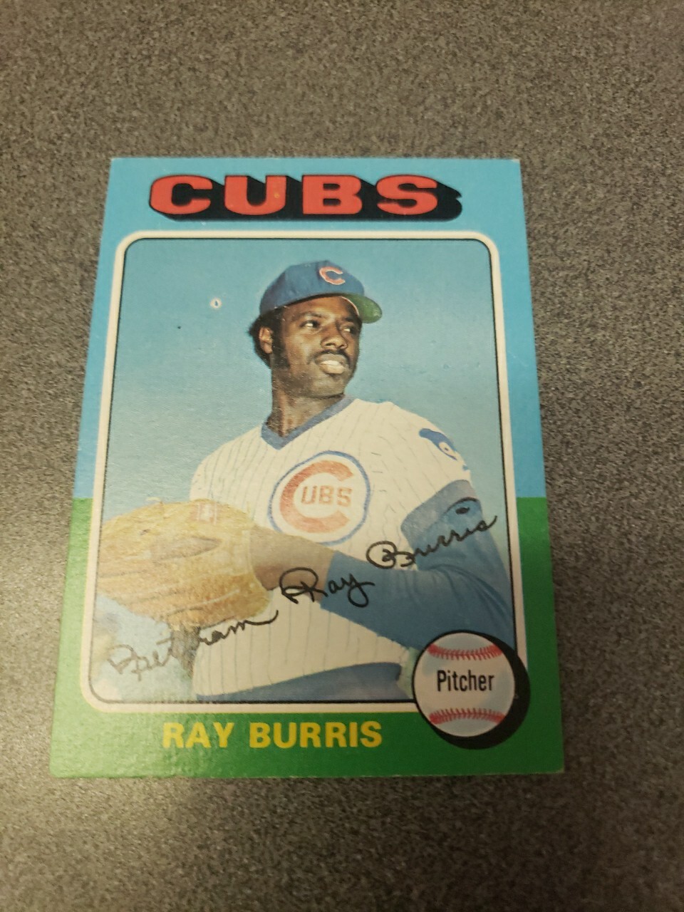 1975 Topps Baseball Ray Burris Card #566 Chicago Cubs | eBay