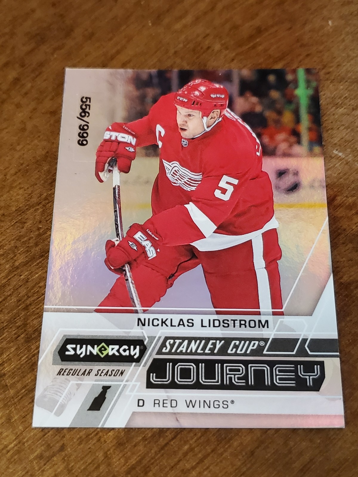 2020-21 Upper Deck Synergy Stanley Cup Journey Nicklas Lidstrom #CJ-NL ...