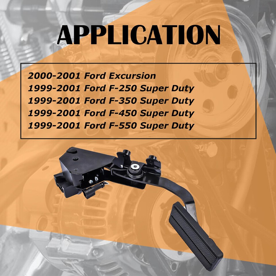 FIT For Ford F-250 F-350 Super Duty 7.3L V8 Diesel Accelerator Gas ...