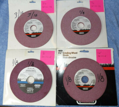 Genuine Oregon Grinding Wheels 7/8" Bore --Sold Individually---You ...