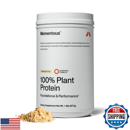Momentous Vegan Protein Powder - 20g Plant Based Protein - NSF ...