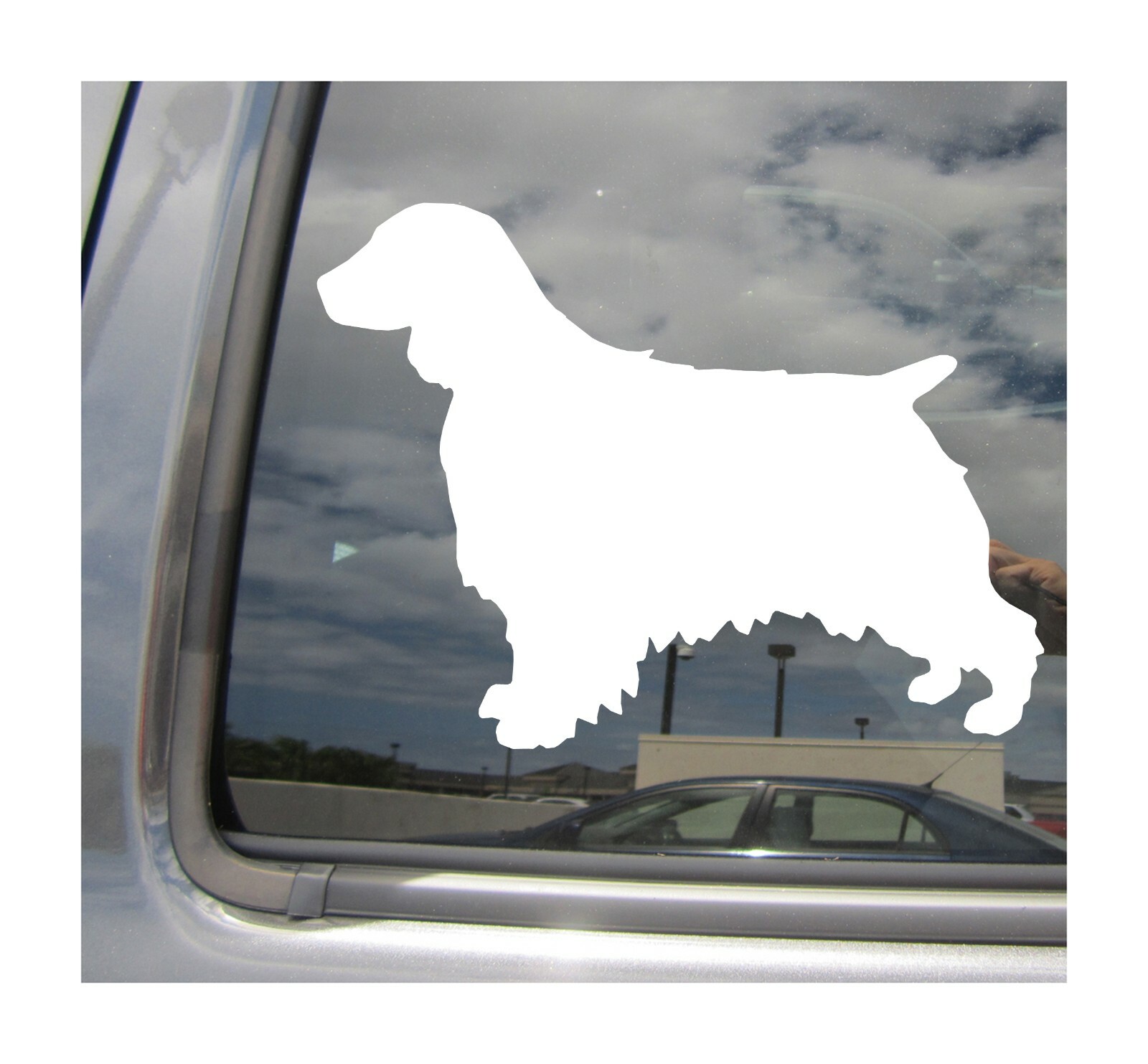 Welsh Springer Spaniel Dog - Purebred Car Window Vinyl Decal Sticker ...