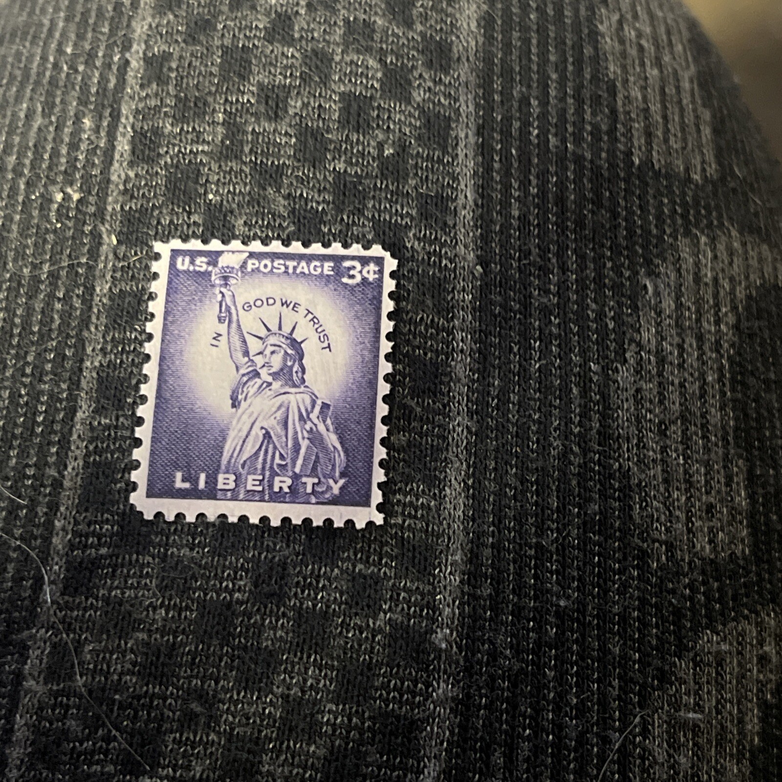 Rare, US Liberty, Purple, 3 cent Vintage Stamp, Mint, Never Hinged ...