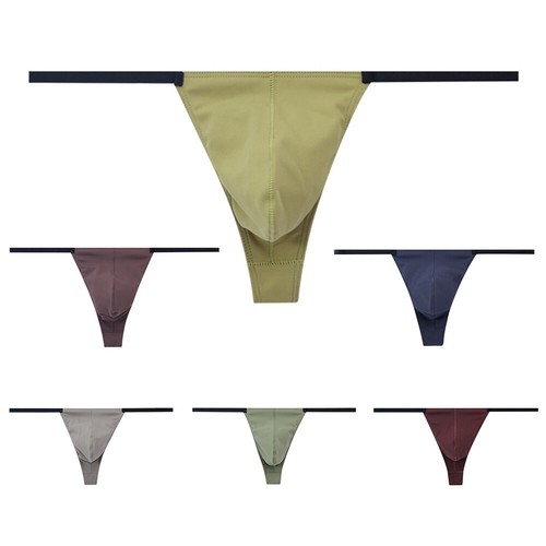 String Pour Homme Culotte Avec Poche Micro Bikini Sous-Vêtement Dos En ...