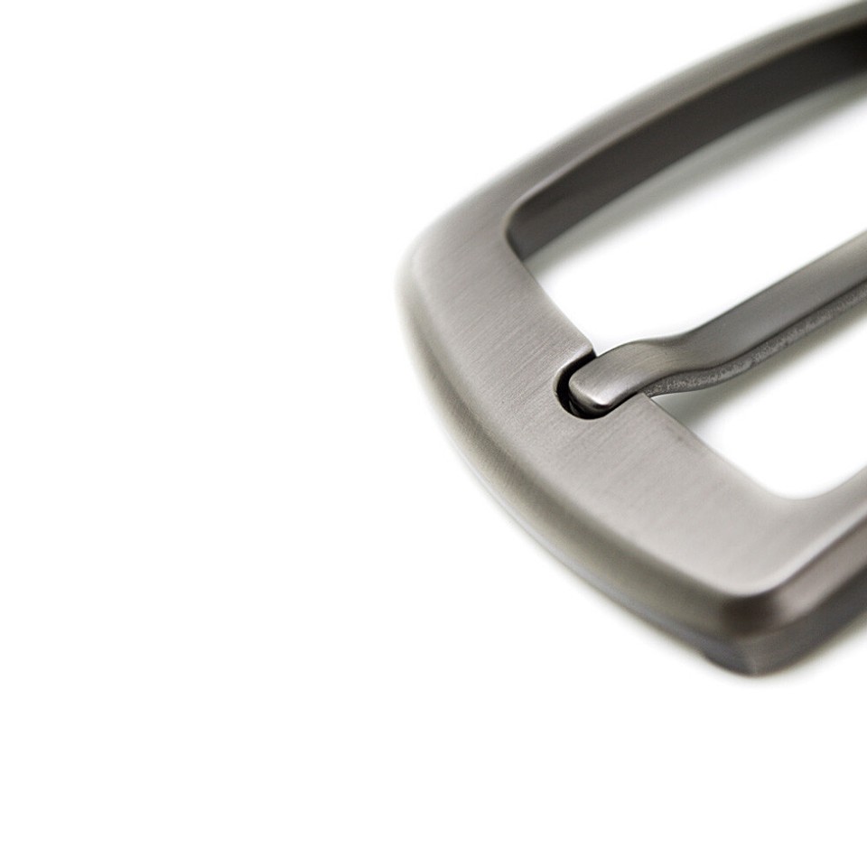 40mm Zinc Alloy Metal Pin Single Belt Buckle for Men Leather Belt Waist ...