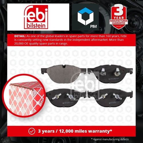 Brake Pads Set fits JAGUAR F-TYPE X152 5.0 Front 2013 on C2D3801 ...