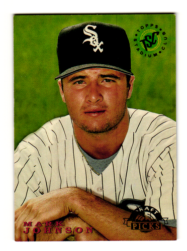 1995 Topps Stadium Club Mark Johnson Mark L Johnson #104 Rookie RC | eBay