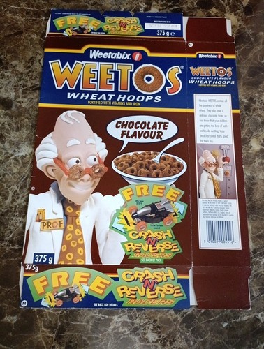 Weetabix 1995 WEETOS 1995 Crash And Reverse Races | eBay UK