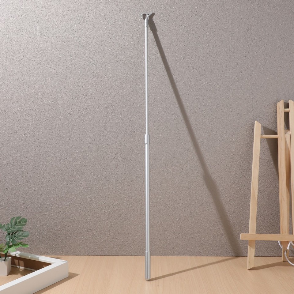 Loft Ladder Pole with Hook Telescopic Blind Venetian Rod Curtain Small ...