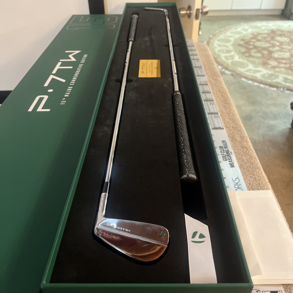 Very Rare TaylorMade Tiger Woods Masters Commemorative Iron Set 24/81 P ...