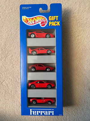 🔥Hot Wheels Ferrari 5 Car Gift Pack SEALED NIB | eBay