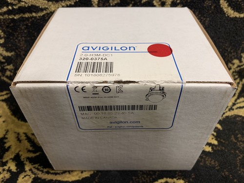 AVIGILON 2.0-H3M-DC1 MICRODOME IP POE CAMERA 320-0375A | eBay