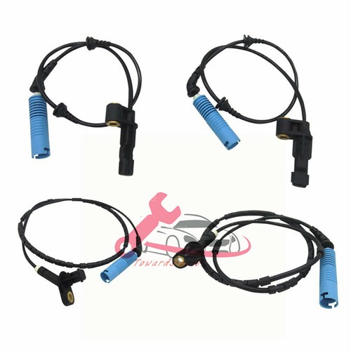 4Pcs ABS Wheel Speed Sensor Front Rear Left Right Fits BMW E46 Z4 323i ...