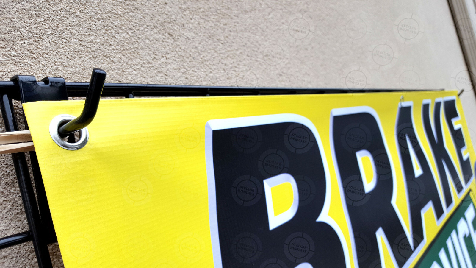 Brake Service Banner Open Sign Mechanic Auto Repair Shop Display Car ...