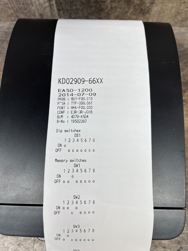 Fujitsu CT11 Thermal POS Receipt Printer KD02909-6613 | eBay