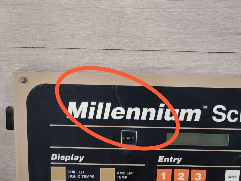 YORK YK-024-30910-000 MILLENNIUM SCREW CHILLER MICRO PANEL KEYPAD | eBay
