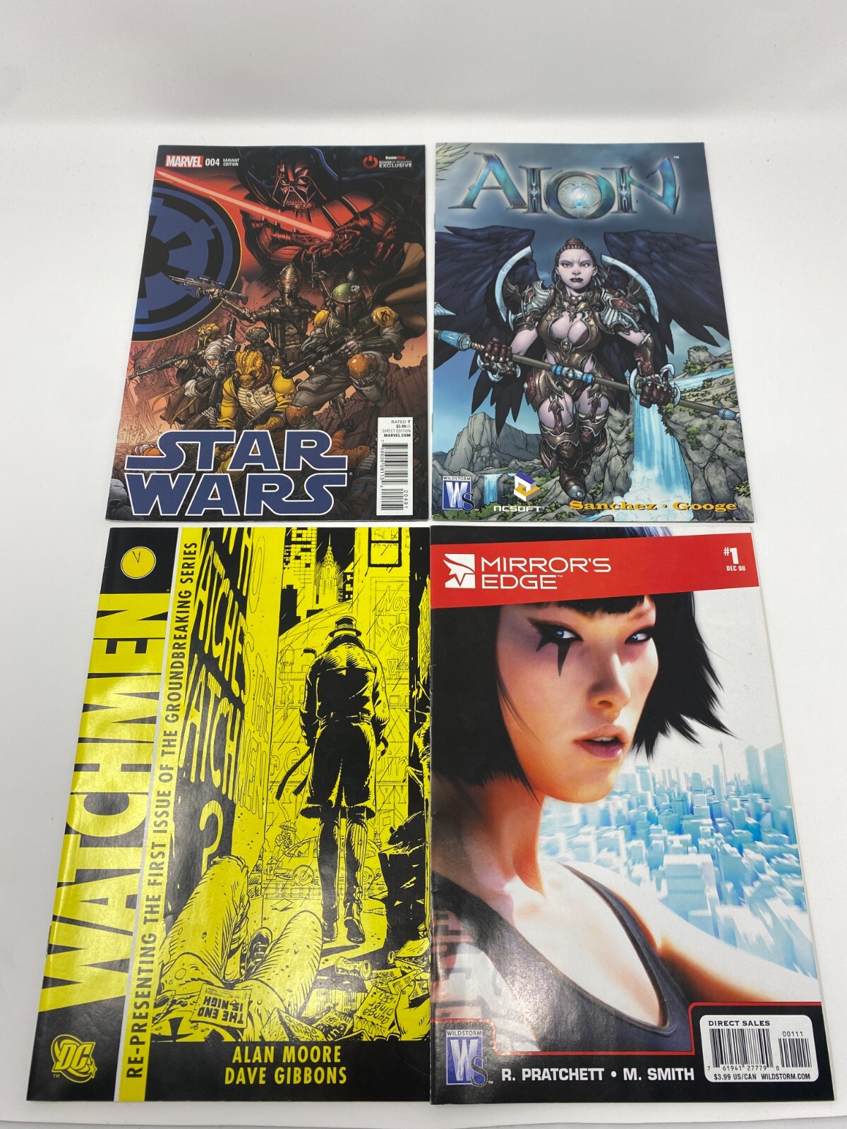 Marvel Star Wars, Aion, Watchmen, Mirrors Edge - Comic Lot | eBay