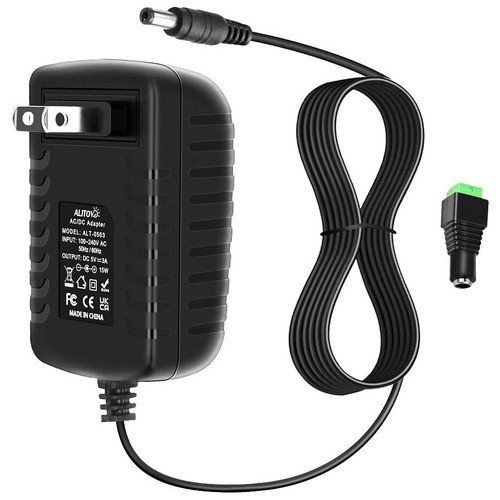 AC to DC 5V 2A 10W Power Supply Adapter 5 Volt 2Amp Wall Plug Charger 5 ...